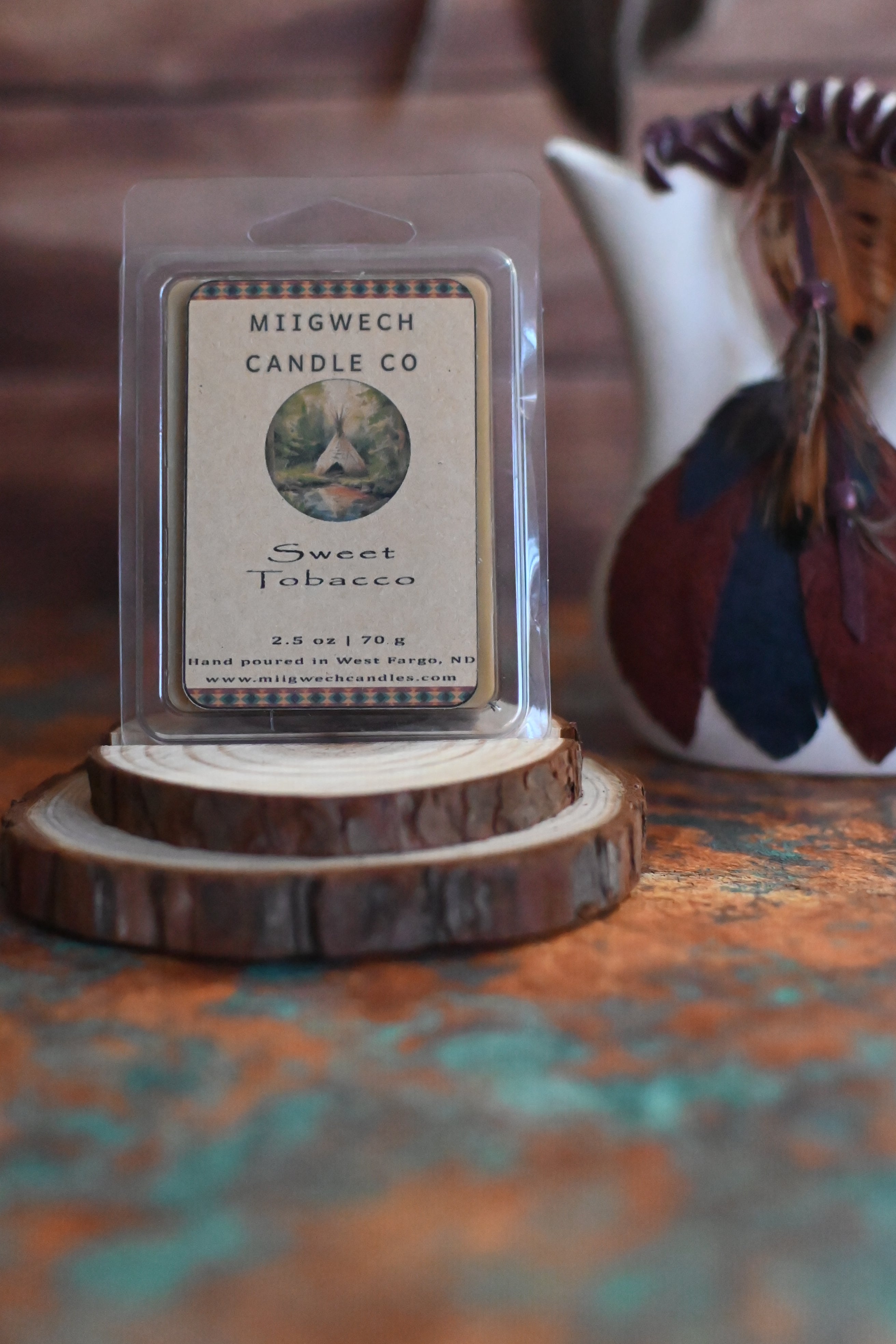 Sweet Tobacco Wax Melt – Miigwech Candle Co